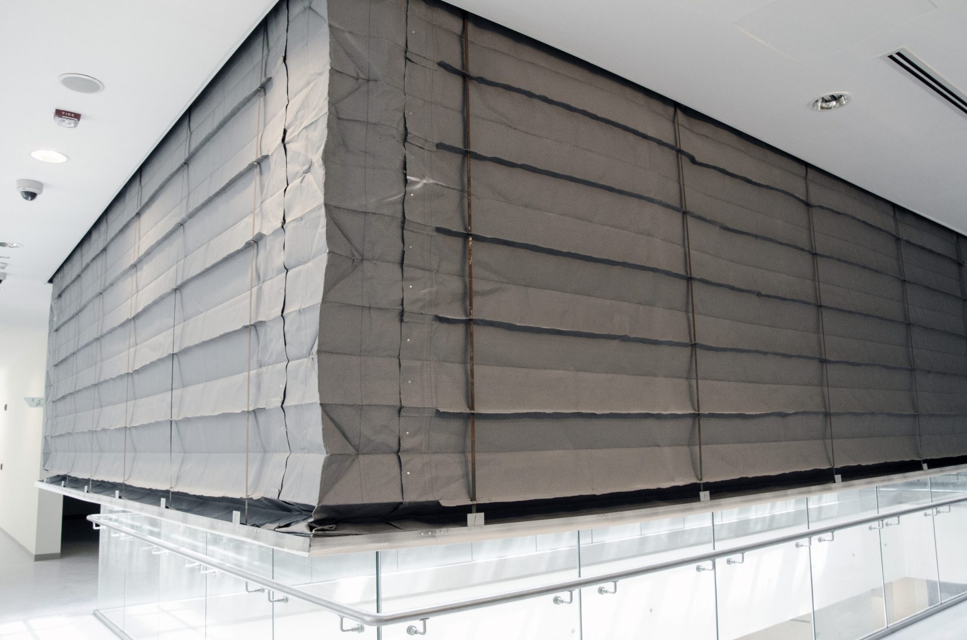 FireMaster Concertina "Closed" Fire Curtain - BS 8524 | Coopers Fire