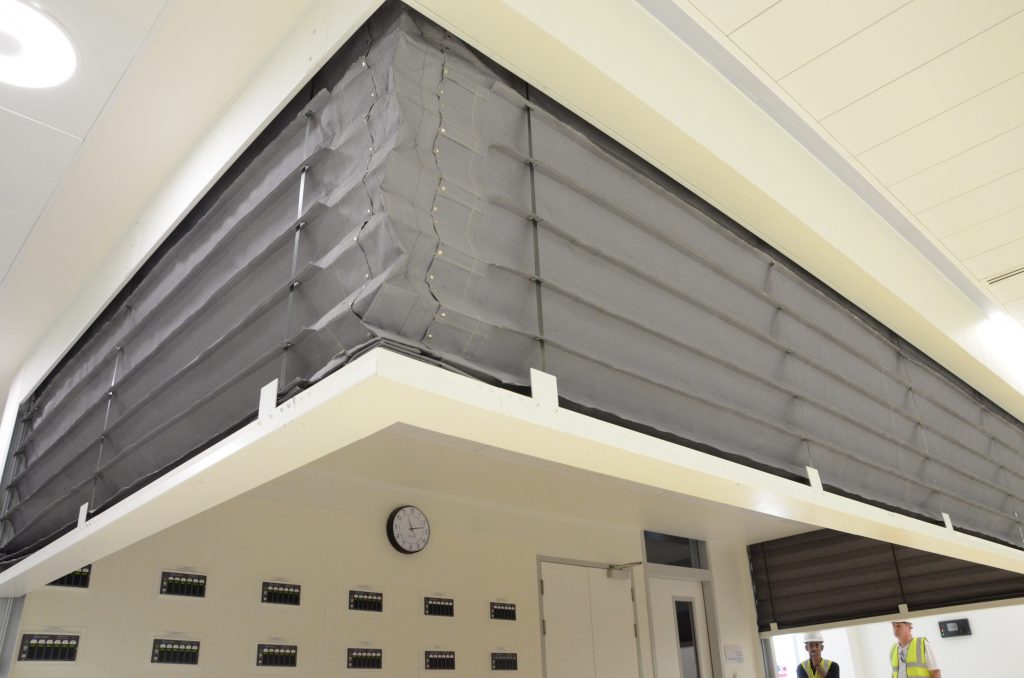 FireMaster Concertina "Open" Fire Curtain | Coopers Fire