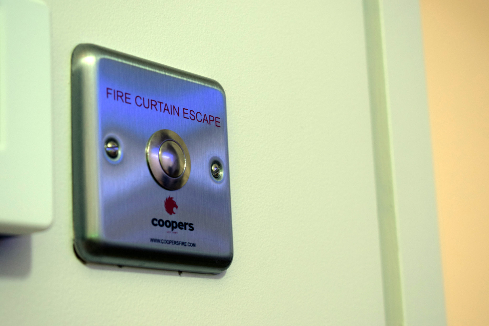 FireMaster Concertina "Open" Fire Curtain | Coopers Fire