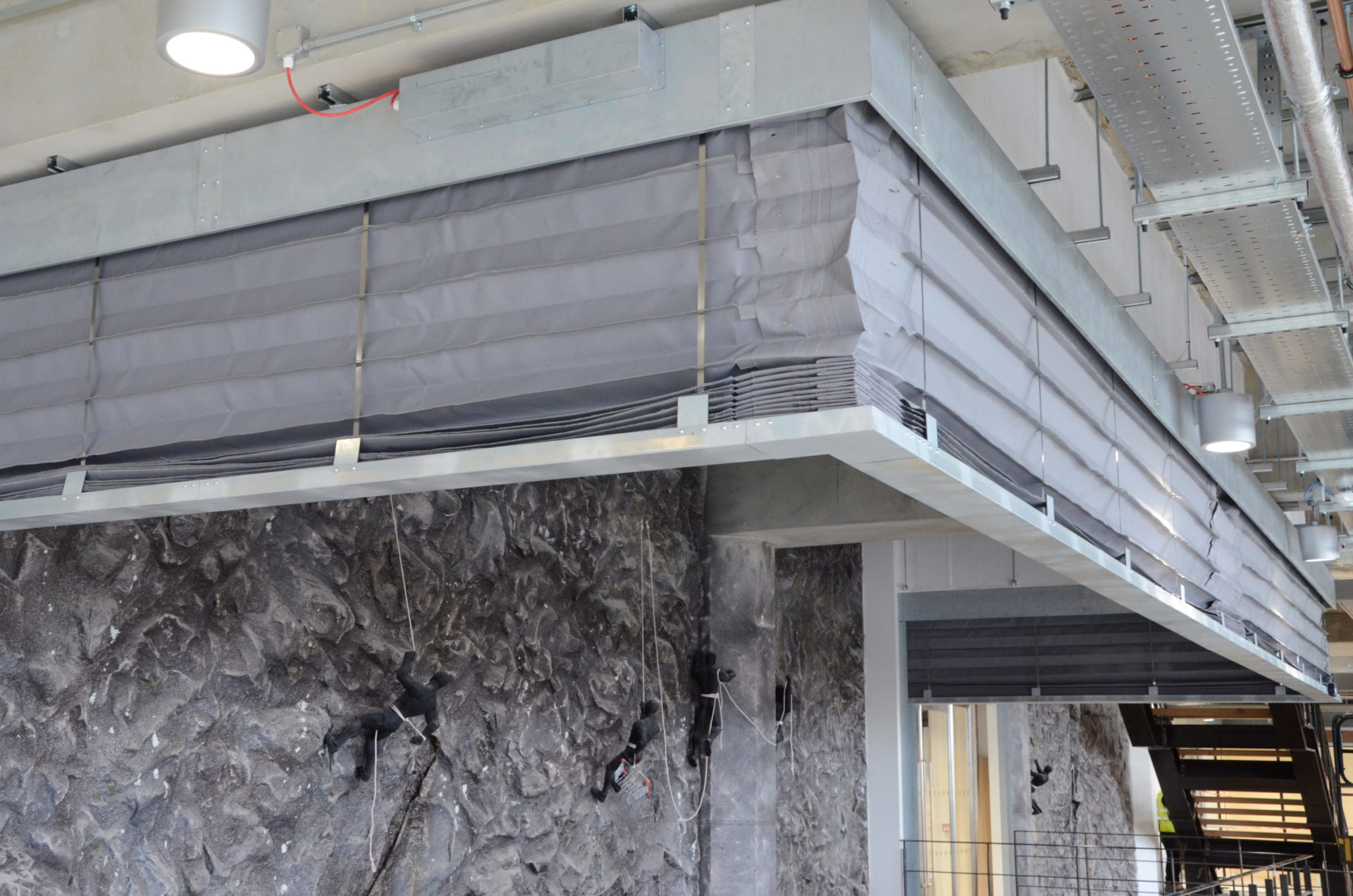 FireMaster Concertina "Open" Fire Curtain - BS EN 1634-1 | Coopers Fire