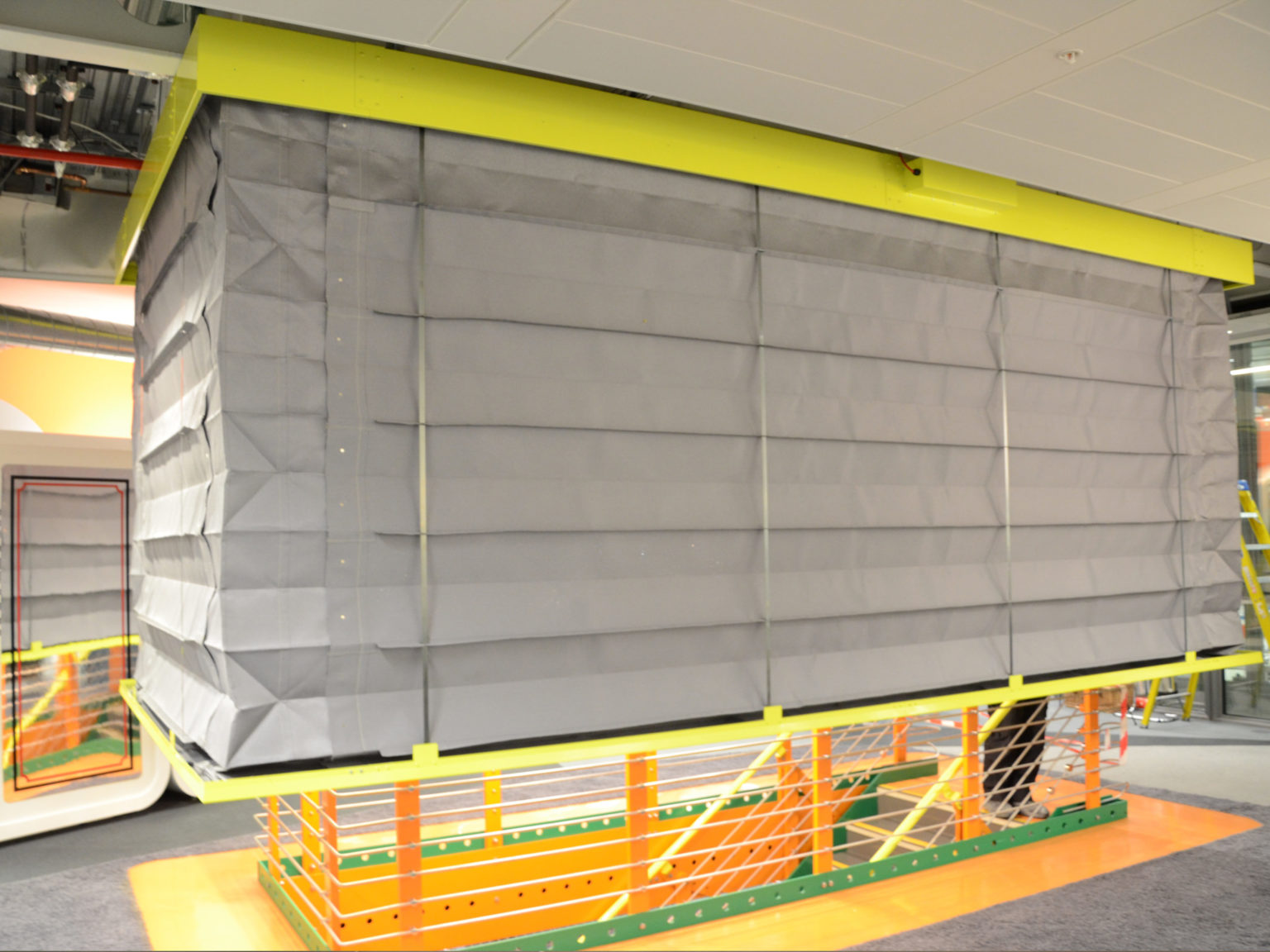 FireMaster Concertina "Closed" Fire Curtain | Coopers Fire