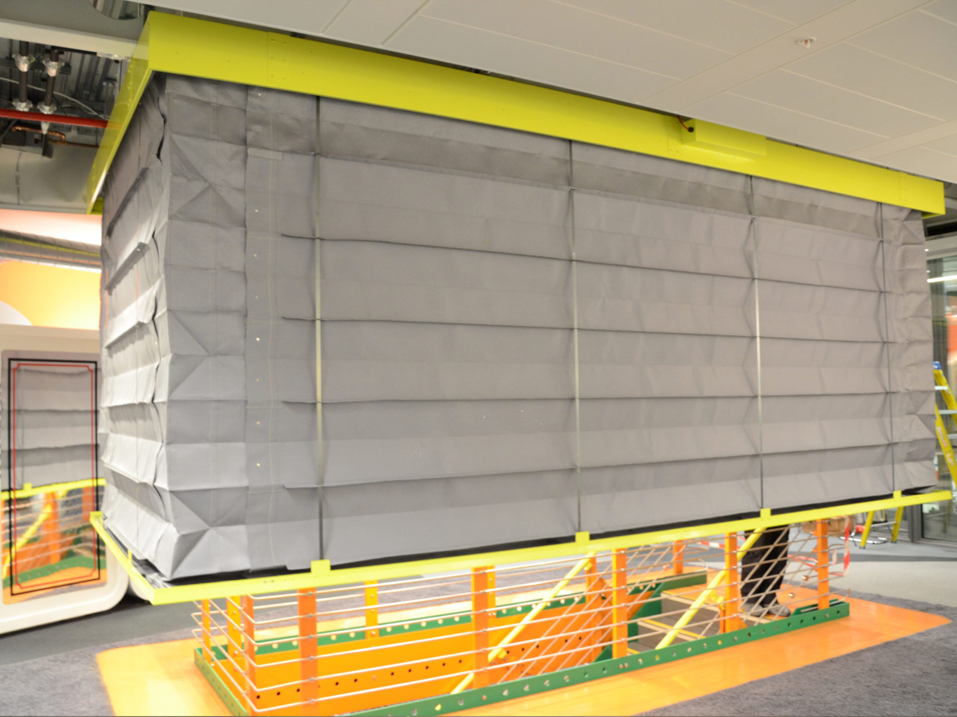 FireMaster Concertina "Closed" Fire Curtain | Coopers Fire
