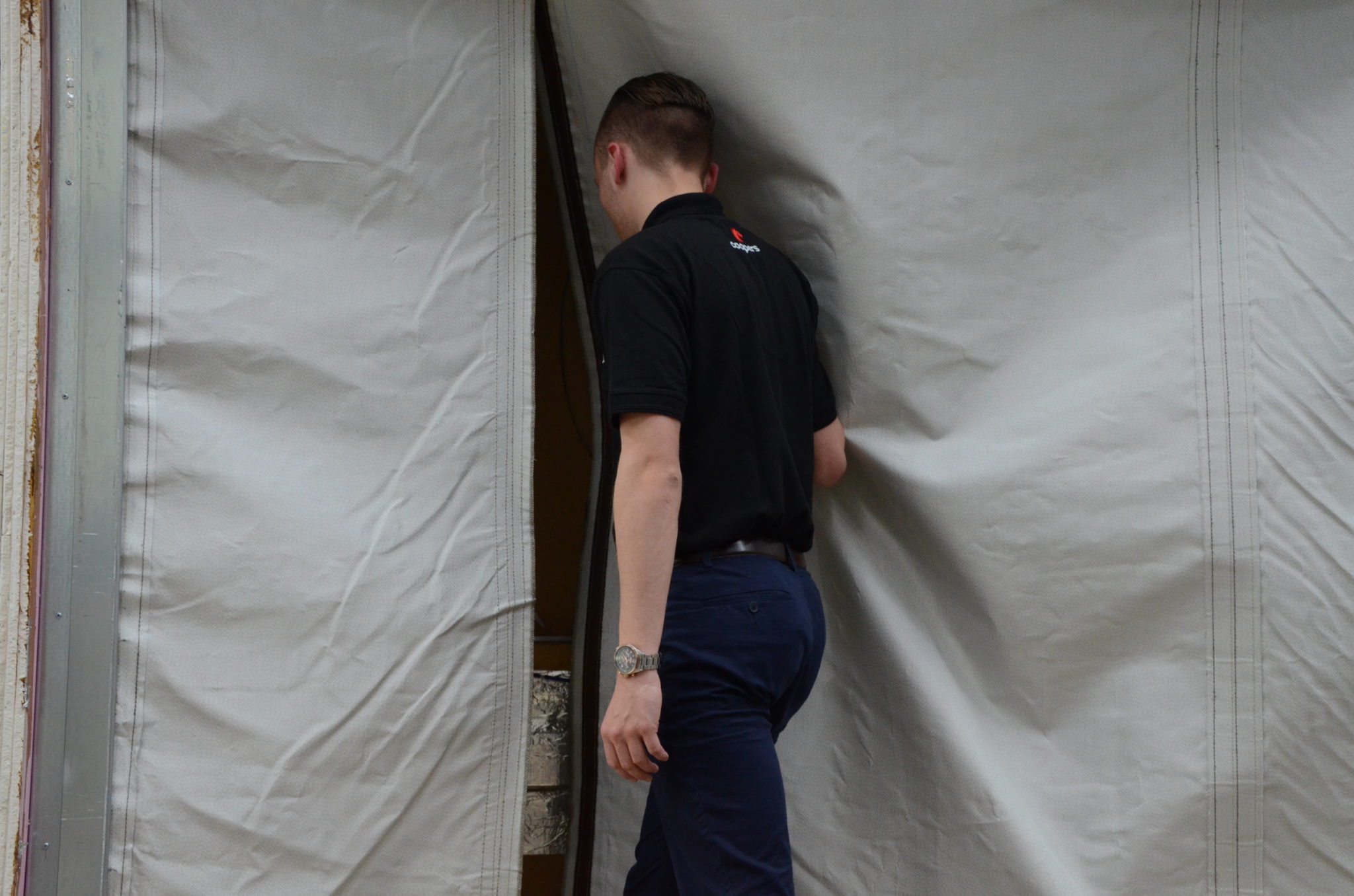 FireMaster Egress Fire Curtain | Coopers Fire