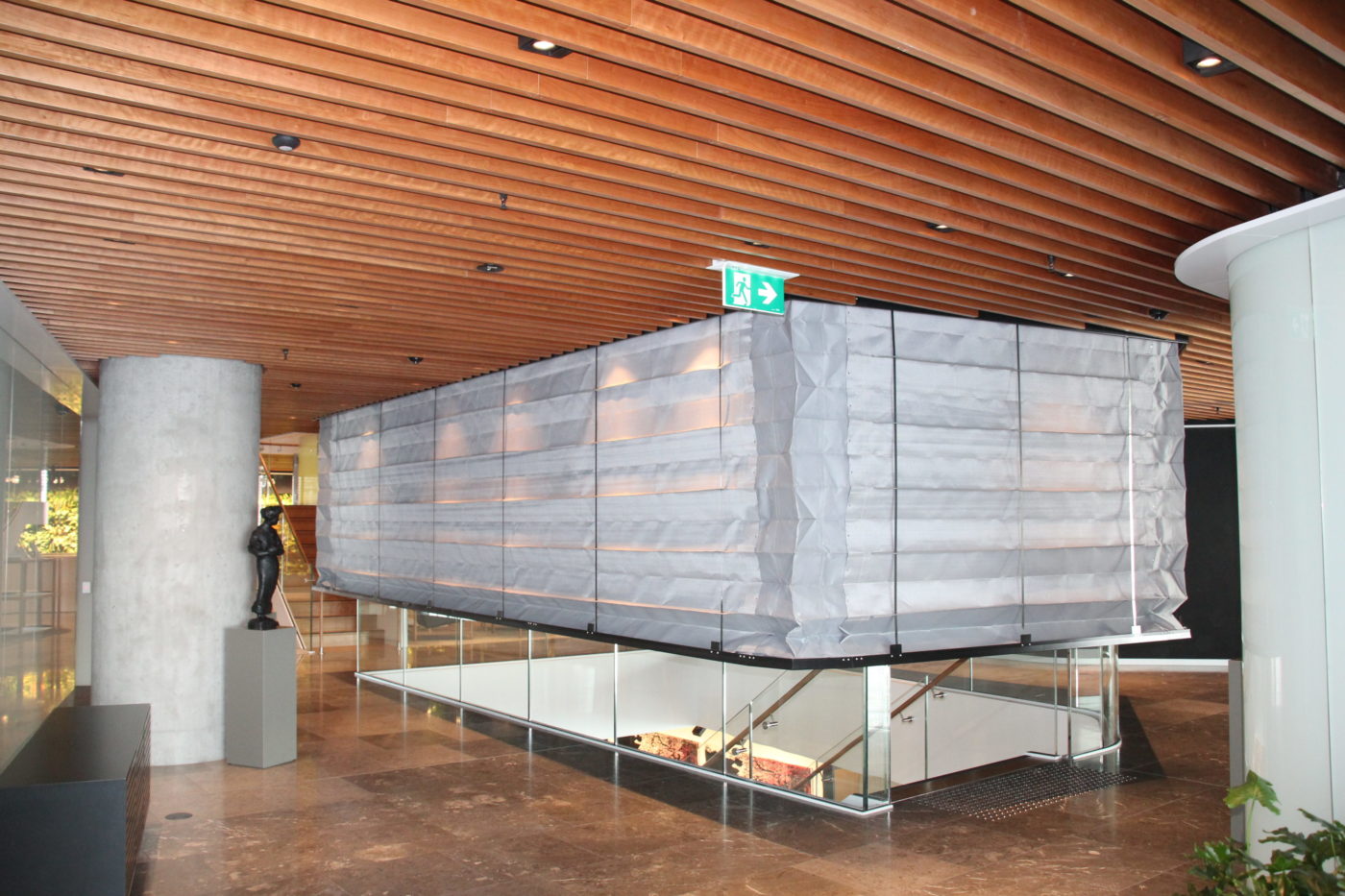 SmokeStop Concertina "Closed" Smoke Curtain | Coopers Fire