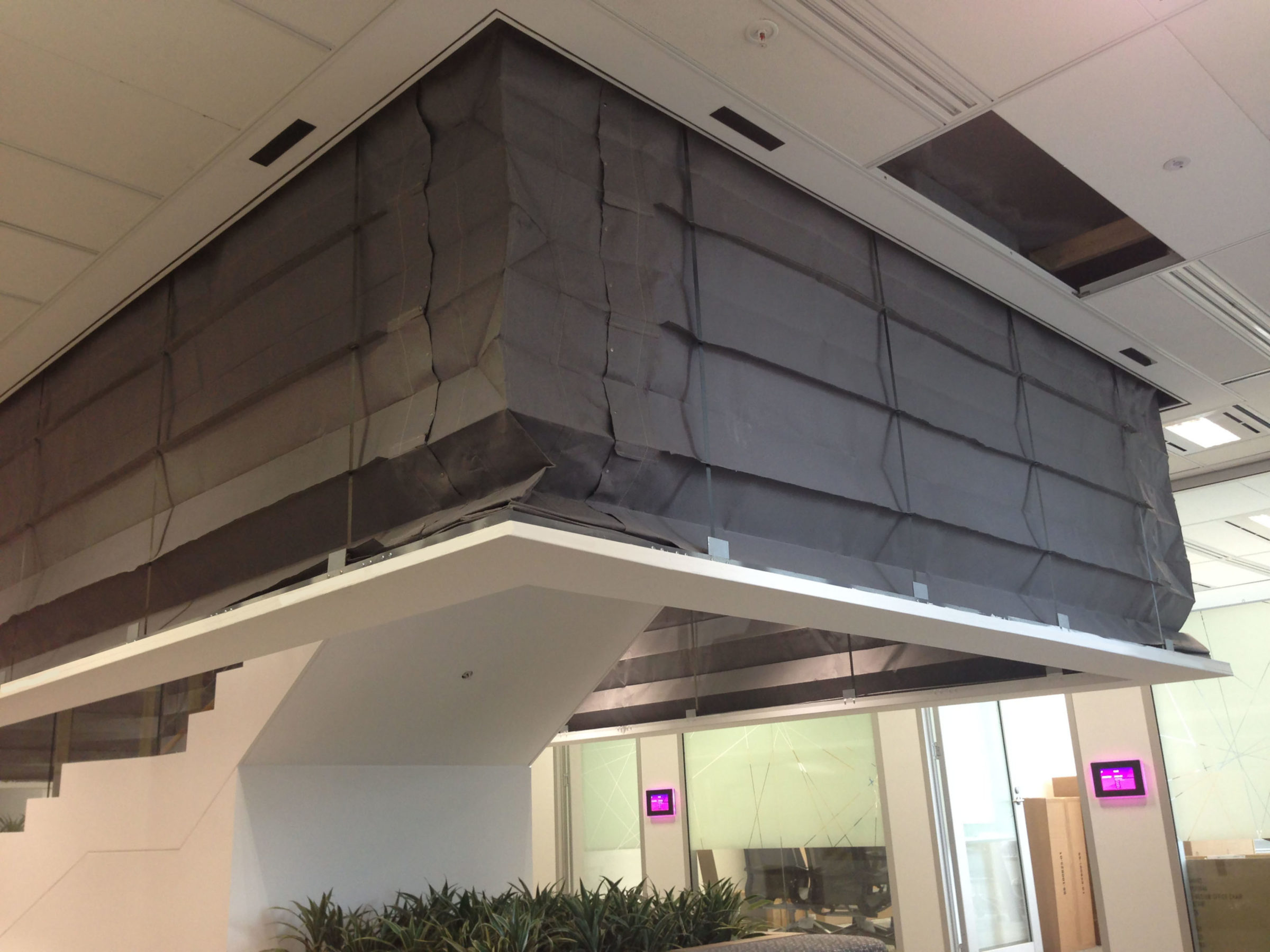 SmokeStop Concertina "Closed" Smoke Curtain | Coopers Fire