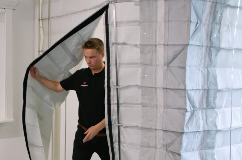 FireMaster Concertina Egress Fire Curtain – BS EN 1634-1